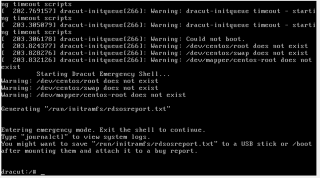 Emergency modeで起動しました。データバックアップはしっかりとしましょう。: 途中定理継続中